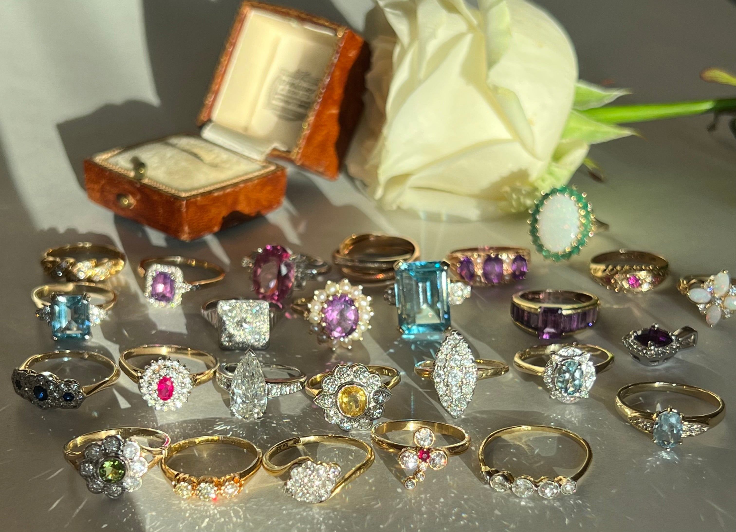 Unique vintage jewelry store
