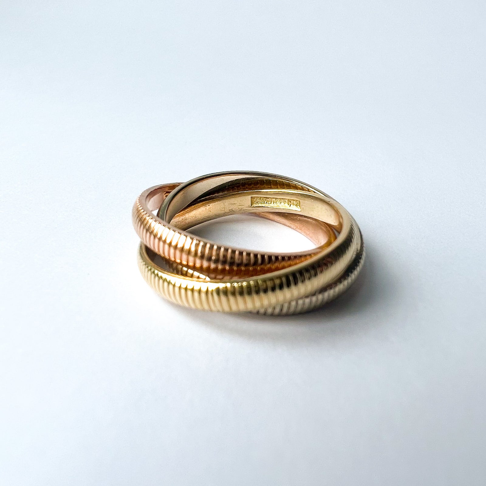 Tricolour Russian Wedding Ring